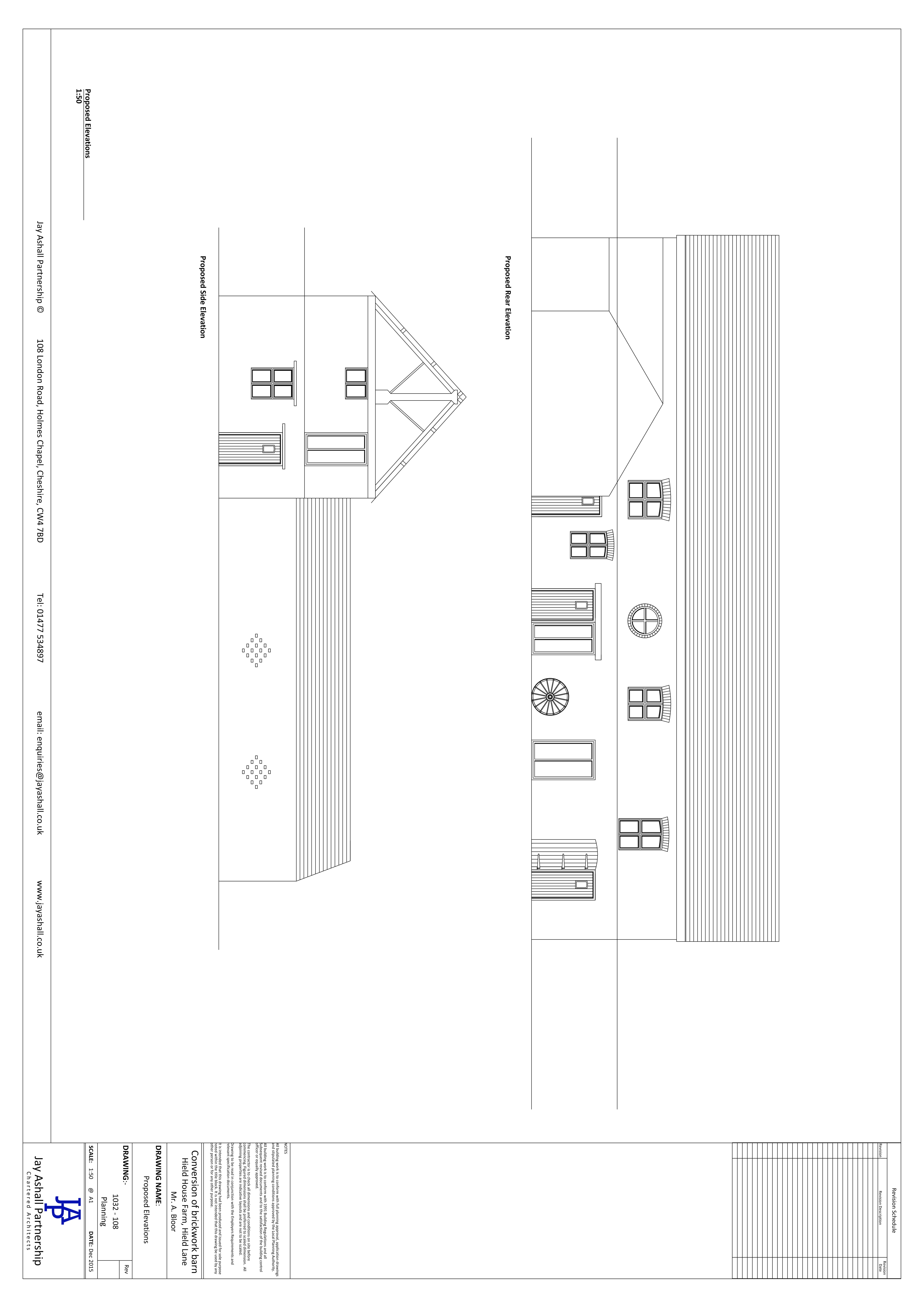 1032 – 108 Proposed Elevations-1 – Villam Developments Ltd